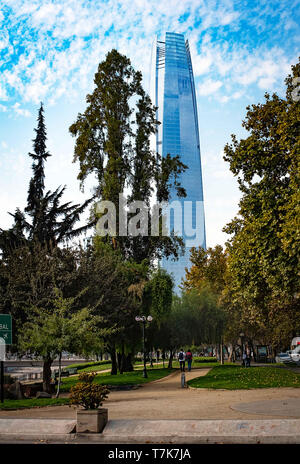 April 2019: The 64-story Gran Torre Santiago is the tallest building in ...