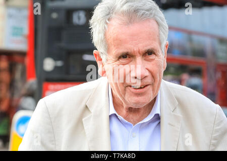 Martin Bell MP, a former BBC war correspondent, with Zlata Filipovic ...