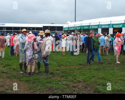 Infield track at 145th Churchill Down with people Stock Photo - Alamy