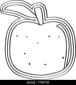 Apple dotted sticker Stock Vector Image & Art - Alamy