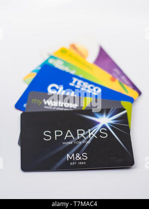 Morrisons more loyalty card Stock Photo - Alamy