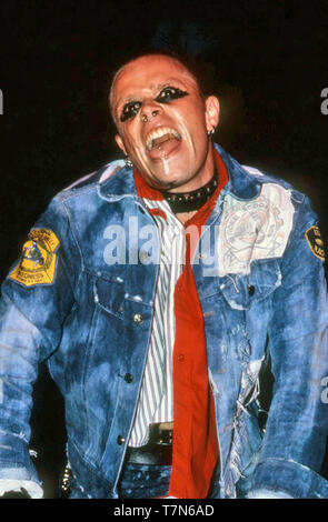 THE PRODIGY UK rock group with Keith Flint at the U(& concert in Leeds ...