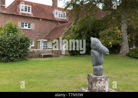 Farley Farmhouse, the home of surrealists Lee Miller and Roland Penrose ...