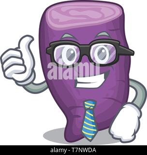 Successful purple sweet purple in cartoon shape Stock Vector Image ...