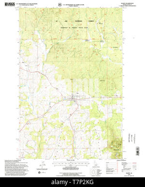 Deary, Idaho, map 1994, 1:24000, United States of America by Timeless ...