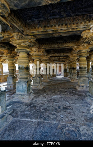 Old Hindu temple Nagareshvara of god Shiva at Bankapura Stock Photo - Alamy