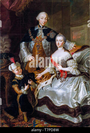 Peter III and Catherine II of Russia, 1756 Stock Photo - Alamy