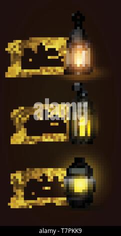 vector illustration of a lantern Fanus set Stock Vector Image & Art - Alamy