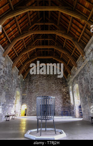 Inside the remains of Doune Castle in Scotland Stock Photo - Alamy