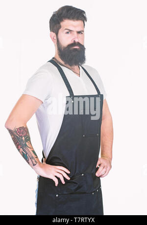 Caucasian man with mustache wearing business clothes smiling and ...