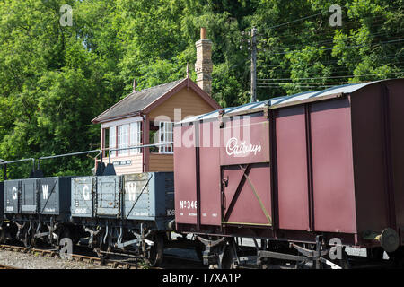 Highley Signal Box. Highley is a station on the Severn Valley Railway ...