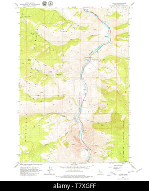 Lucile, Idaho, map 1963, 1:24000, United States of America by Timeless ...