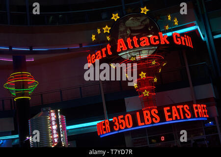 The Heart Attack Grill gladly serves up the infamous Octuple Bypass ...