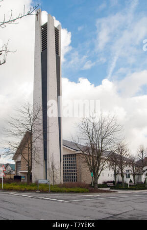 Christian Church in Howald Stock Photo - Alamy
