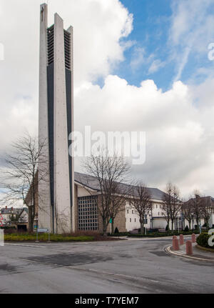 Christian Church in Howald Stock Photo - Alamy