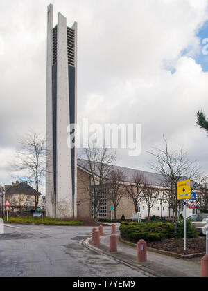 Christian Church in Howald Stock Photo - Alamy