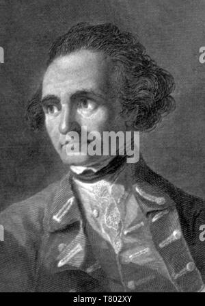Captain James Cook, English explorer, navigator and cartographer, (1886 ...