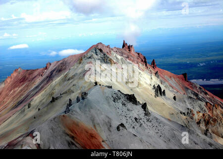Igneous volcanic dyke geological intrusive structure, formation, Jandia ...
