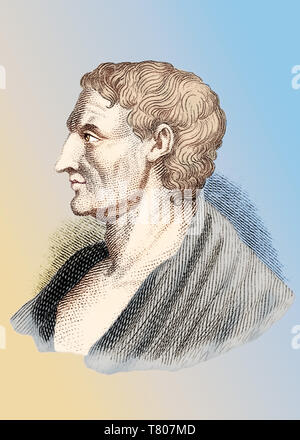 Portrait of Aristotle, famous Greek philosopher Stock Photo - Alamy