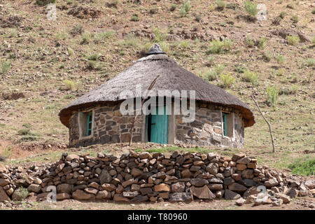 Lesotho, Mokhotlong, Near Sani Pass, Freshly baked bread in the Roman ...