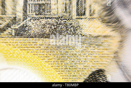 $5 Australian dollar new bank note Stock Photo - Alamy