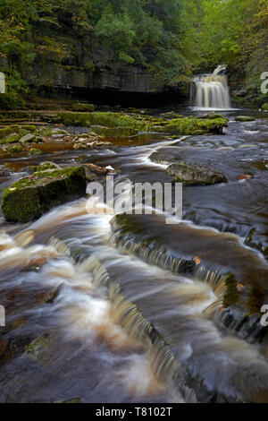 Cauldron Falls, West Burton, North Yorkshire Stock Photo - Alamy