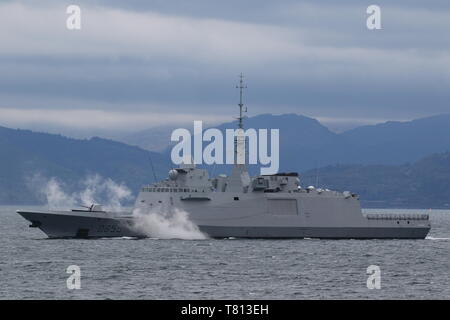 FS Bretagne (D655), an Aquitaine-class frigate operated by the French ...