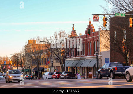 Main Street, Salisbury, North Carolina, USA Stock Photo - Alamy