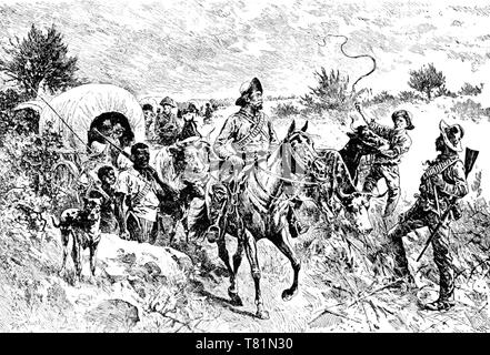 The Great Trek of the Boers Stock Photo - Alamy