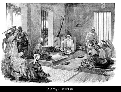 Tippu Tib or Tip Slave & Ivory Trader, Emin Pasha Relief Expedition ...