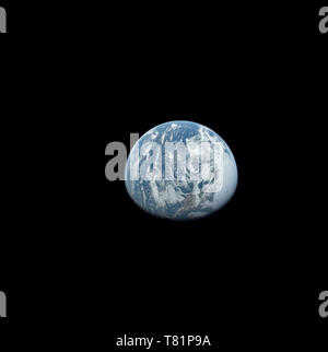 Apollo space mission. Earth from space Stock Photo - Alamy