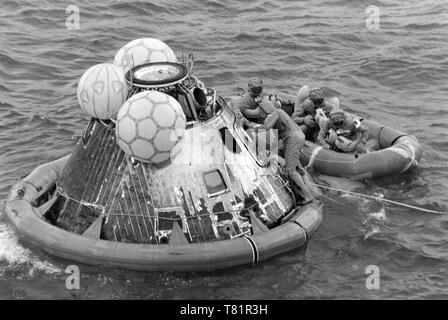 Apollo 11 UDT Recovery Team, 1969 Stock Photo - Alamy