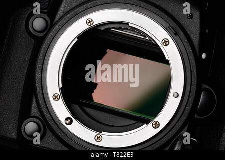 Camera sensor. cmos ccd full frame camera sensor Stock Photo - Alamy