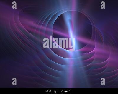 Abstract 3D fractal background, texture. Virtual Gold City Stock Photo ...