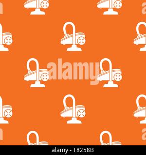 Vacuum cleaner pattern vector orange Stock Vector Image & Art - Alamy