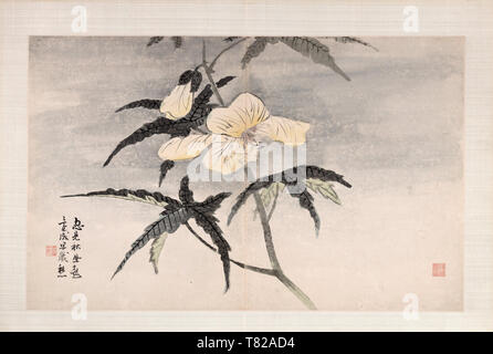 Qing Qi Gao Qipei Finger Paintings Album 12 Stock Photo - Alamy