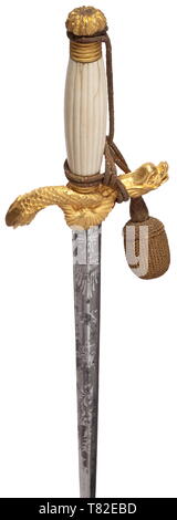 An Imperial and Royal Austrian Navy dagger,An M 1855 officer's dagger ...
