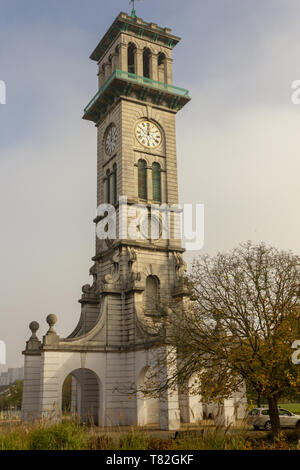Clock Tower, Caledonian Park, Market Road, Islington, London, England ...