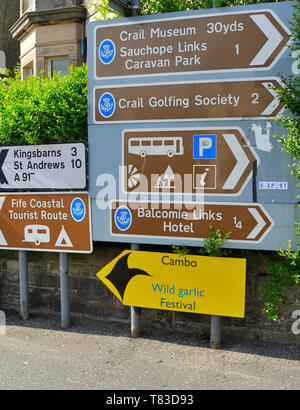 Directional sign visit St. Andrews take exit 25 on NB 1 in St. Andrews ...