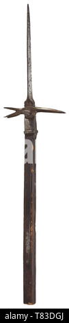 A Lucerne hammer Swiss, circa 1600. Sturdy thrusting spike with wide ...