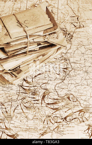 Military map of World War II on the Far East, 9 August - 2 September ...