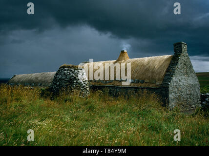 Croft House Museum / Crofthouse Museum, restored straw-thatched cottage ...