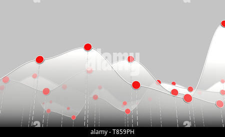 Line graphs, illustration Stock Photo - Alamy