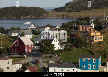 TRINITY, NEWFOUNDLAND, CANADA - August 12, 2018: St Paul's Anglican ...
