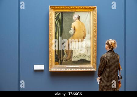 Jean Auguste Dominique Ingres - The Bather - WGA11838 Stock Photo - Alamy