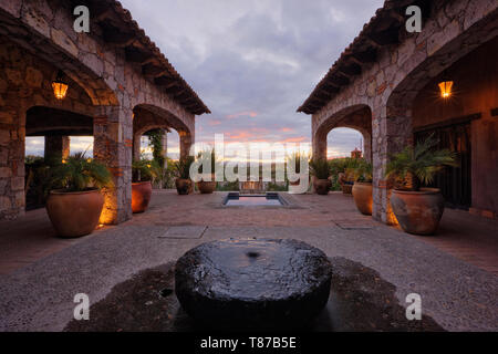 Mexican Ranch House Stock Photo - Alamy