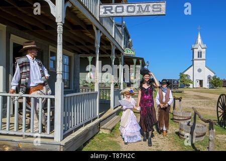 Hotel at 1880 Town in South Dakota Stock Photo - Alamy