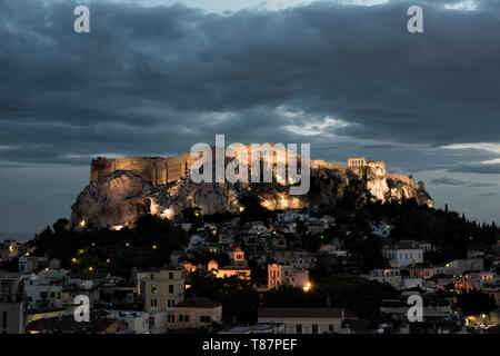 Acropolis of Athens (Cecropia) in Greece Stock Photo - Alamy