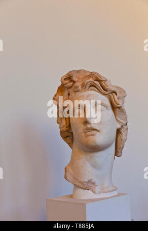 Estatua de Helios, Museo Arqueológico, Ciudad de Rodas, Isla de Rodas ...