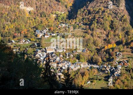 The village of Venosc France Alps Stock Photo - Alamy